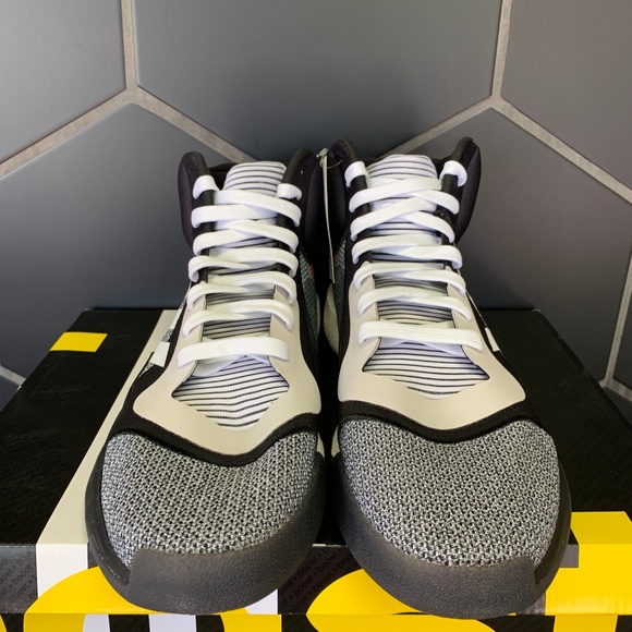 adidas | Shoes | Adidas Marquee Boost Mid Core Black White Red Shoe ...